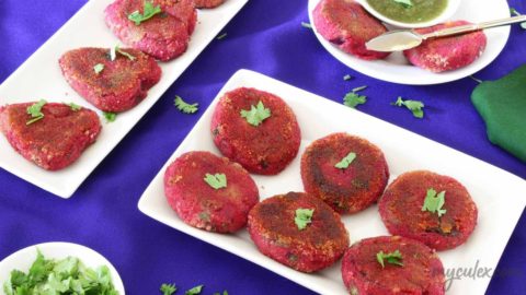 Beetroot Cutlet | Beetroot Tikki Recipe • My Culinary Expressions
