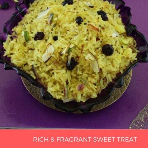 Tairi (Tahiri- Tayri -Tehri) Festive Sweet Rice | Meethe Chawal • My ...