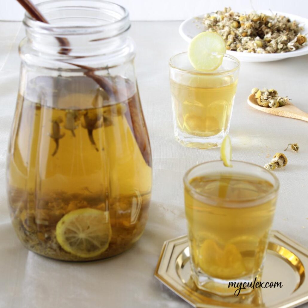 Chamomile Herbal Tea Recipe • My Culinary Expressions