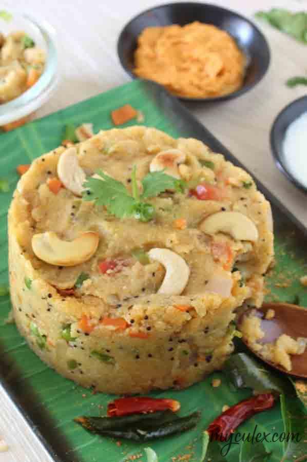 Vegetable Masala Upma | Masala Upma recipe | Quick Breakfast • My ...