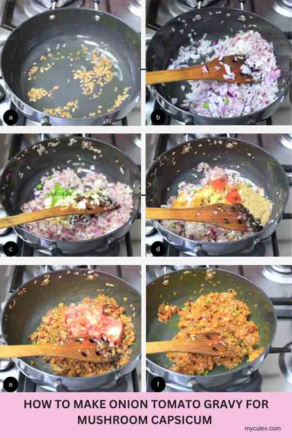 Mushroom Capsicum Masala | Mushroom Masala • My Culinary Expressions