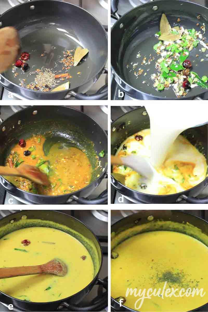 Rajasthani Dahi Kadhi | No Pakora Kadhi • My Culinary Expressions