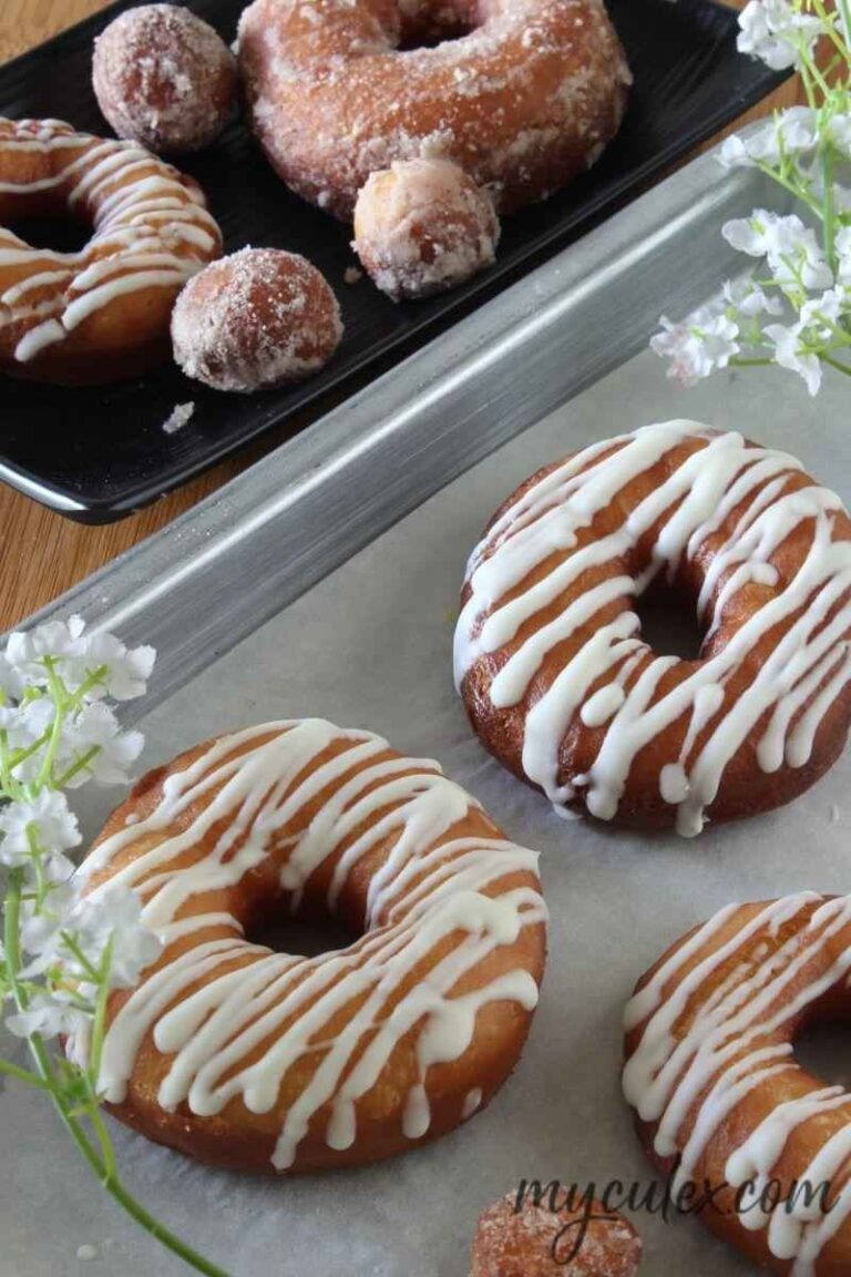 Homemade Donuts Recipe | Basic Eggless Donuts • My Culinary Expressions